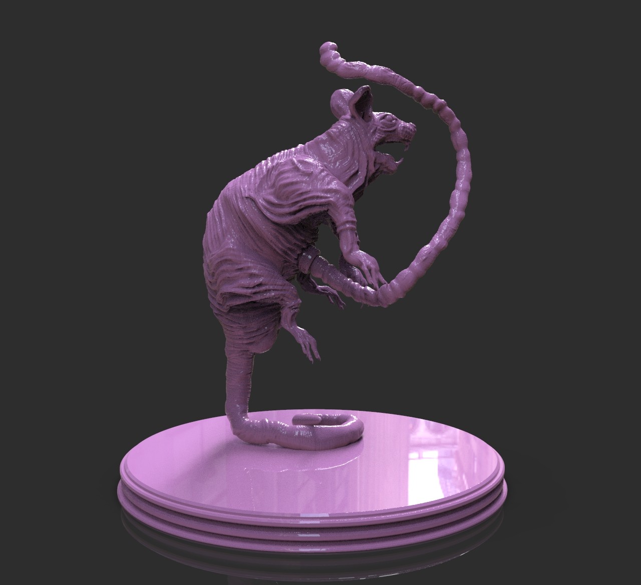 ArtStation - Laboratory Rat Figurine | Resources