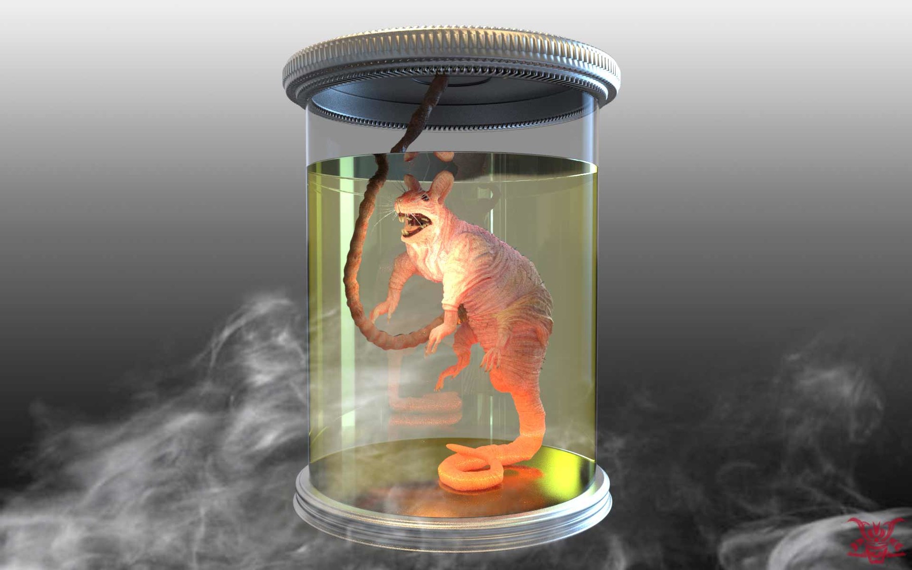 ArtStation - Laboratory Rat Figurine | Resources