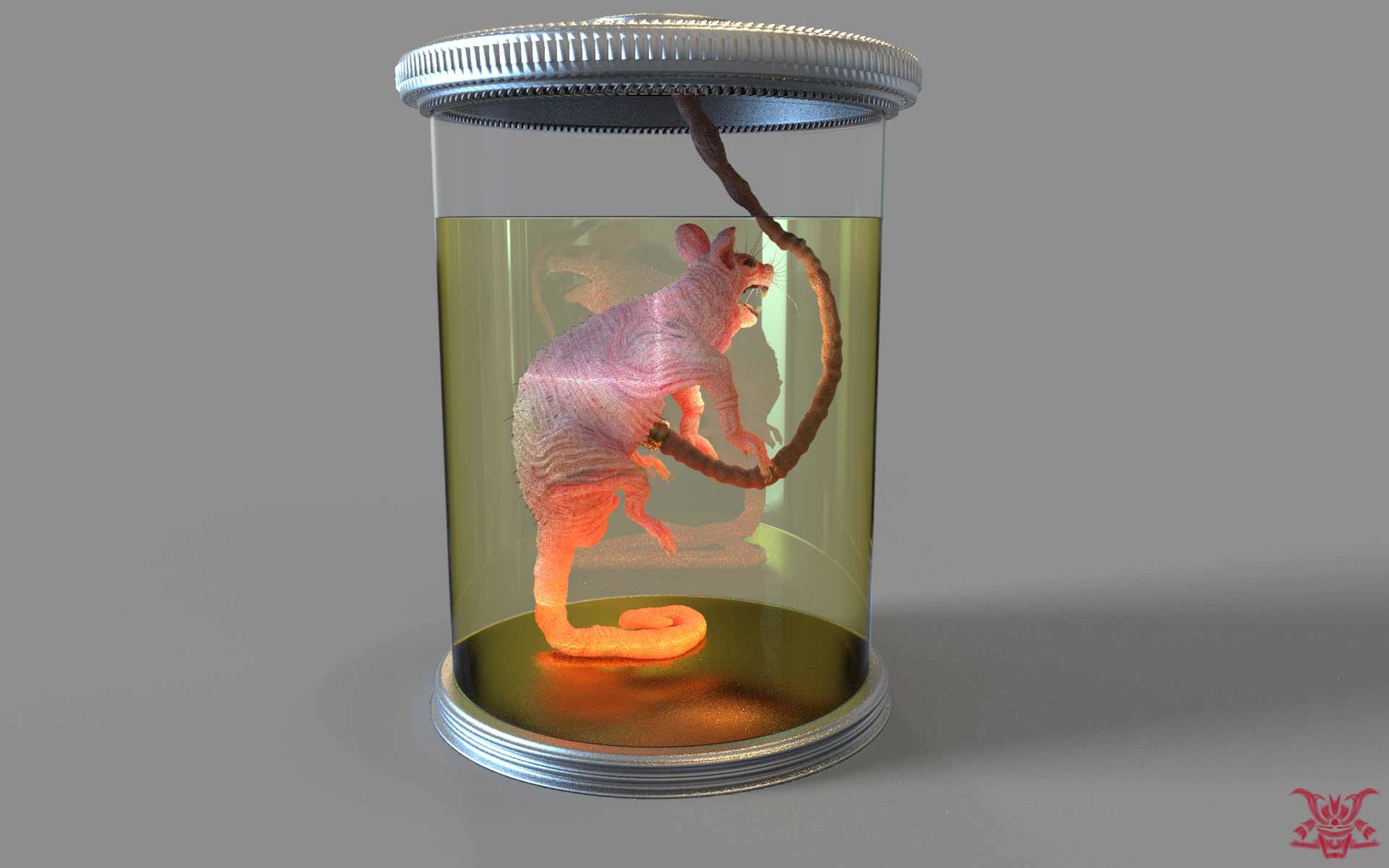 ArtStation - Laboratory Rat Figurine | Resources