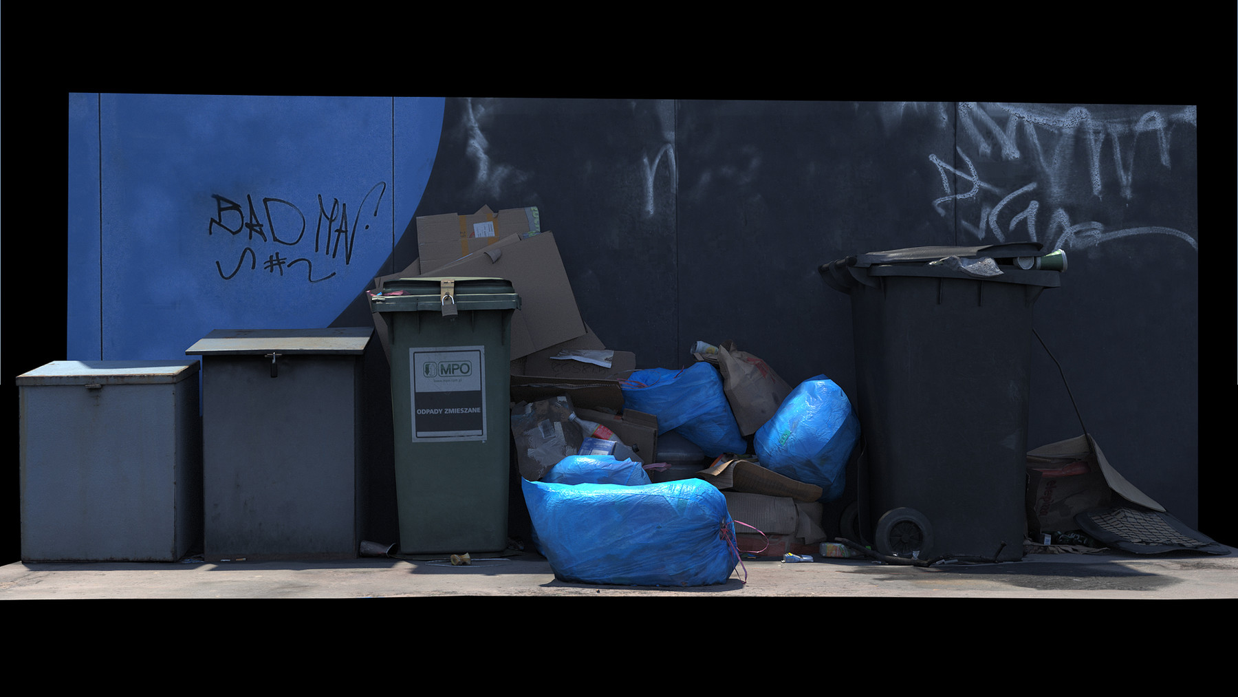 ArtStation - Garbage Trash Photogrammetry 3D Scan 8K | Game Assets