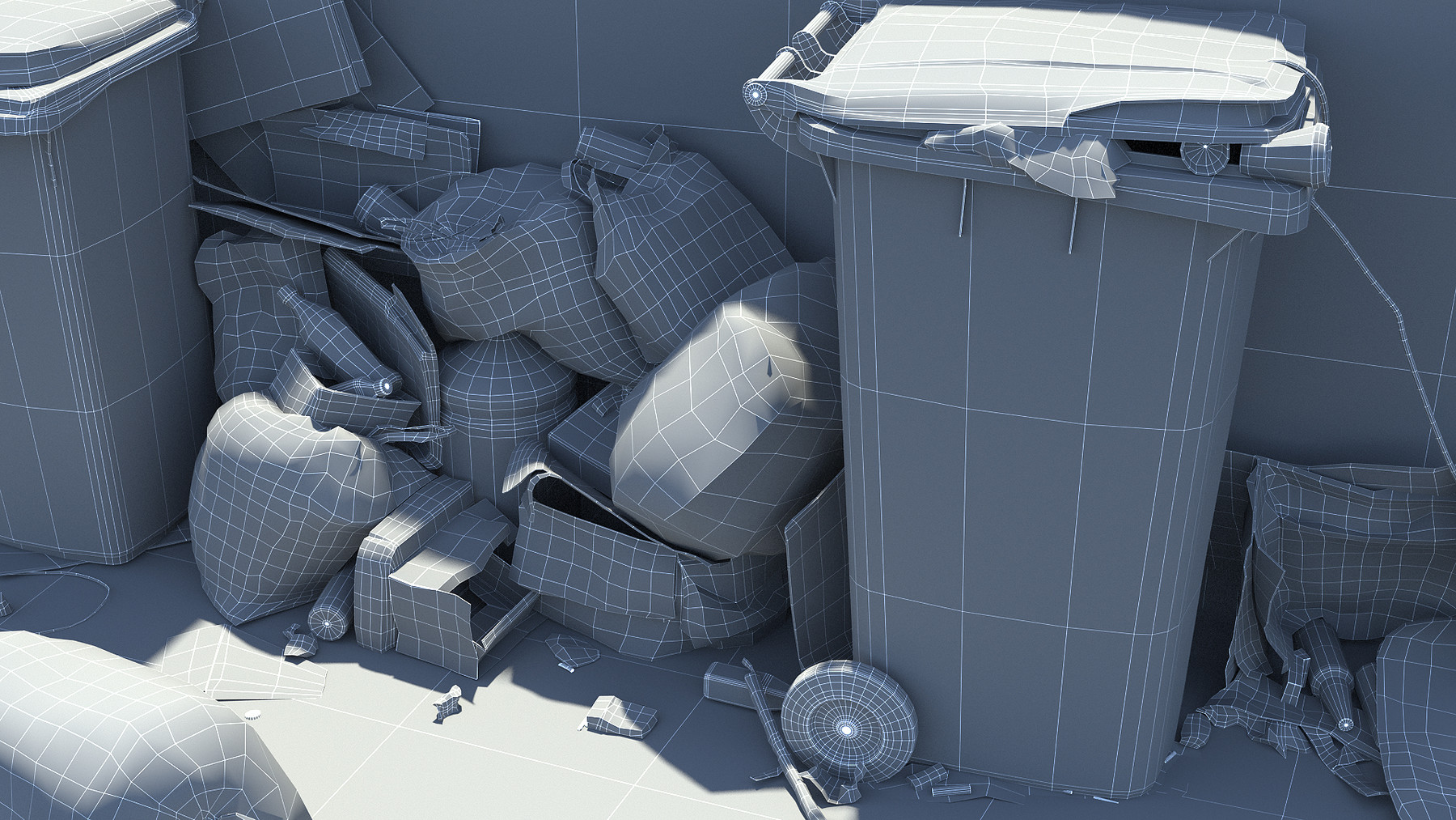 ArtStation - Garbage Trash Photogrammetry 3D Scan 8K | Game Assets
