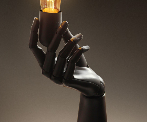 ArtStation - The world's first advanced hand model with a natural ...