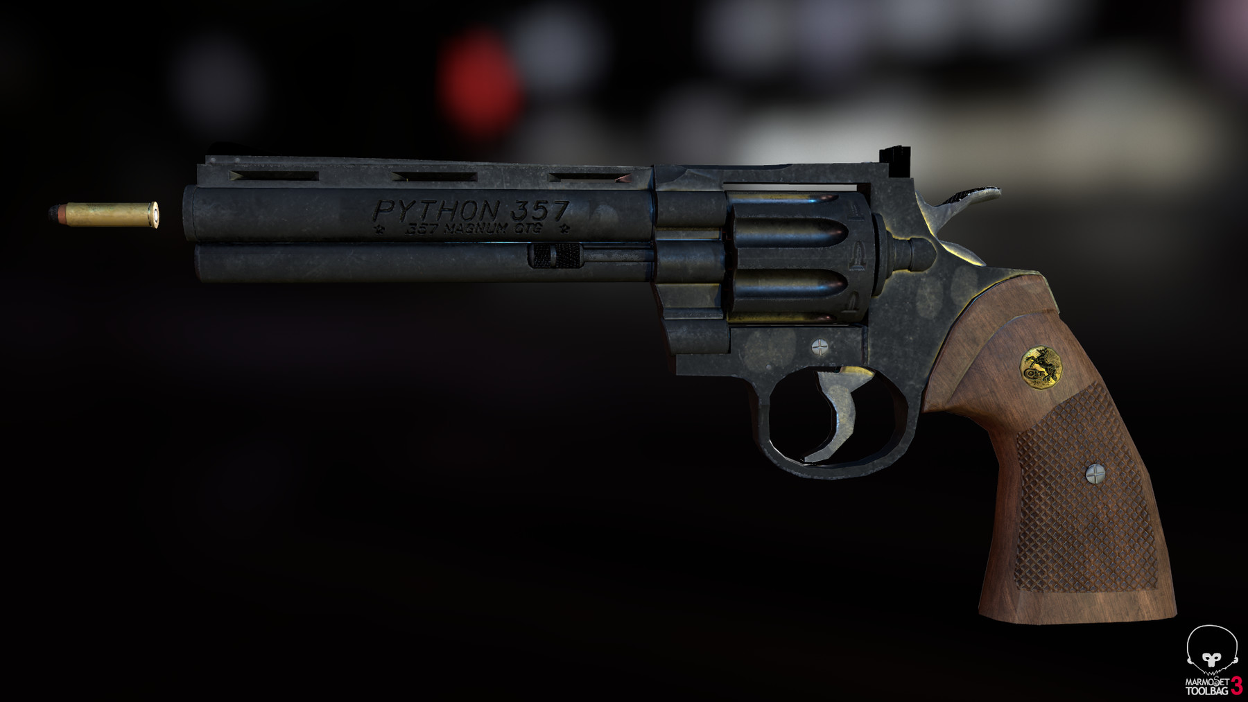 ArtStation - Magnum Colt Python 357 | Game Assets