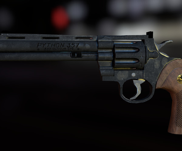 ArtStation - Magnum Colt Python 357 | Game Assets