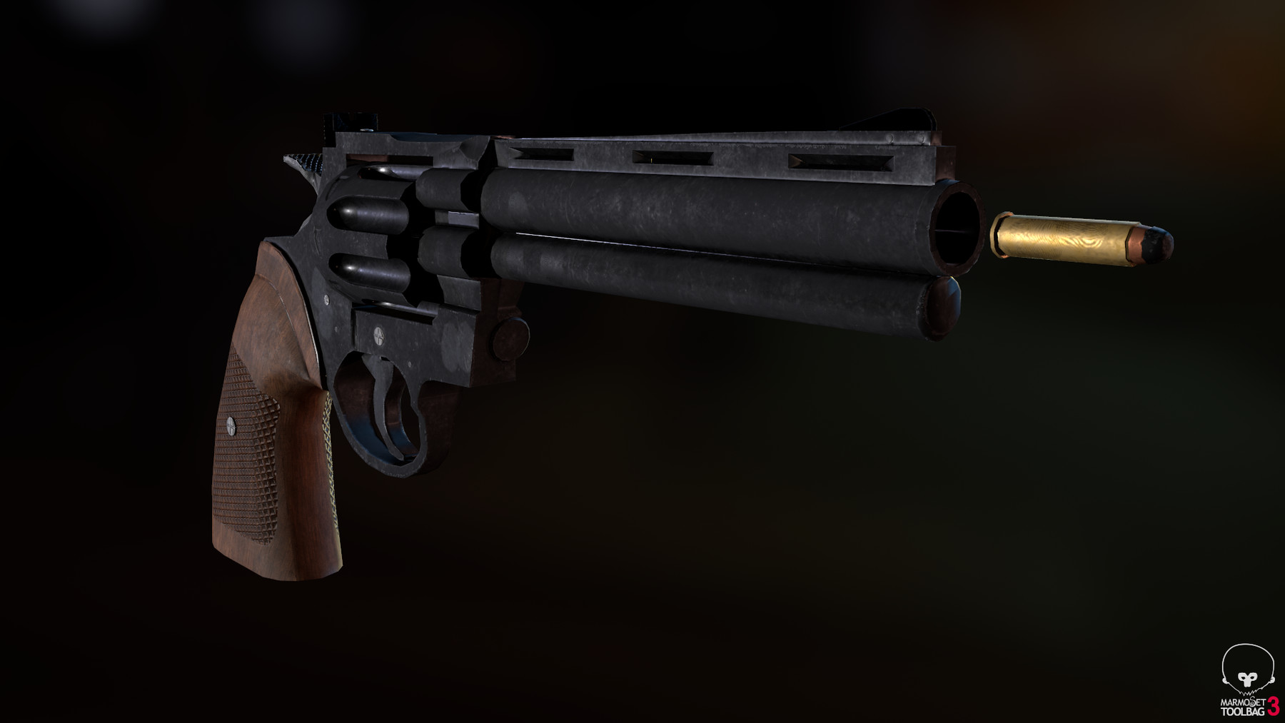 ArtStation - Magnum Colt Python 357 | Game Assets