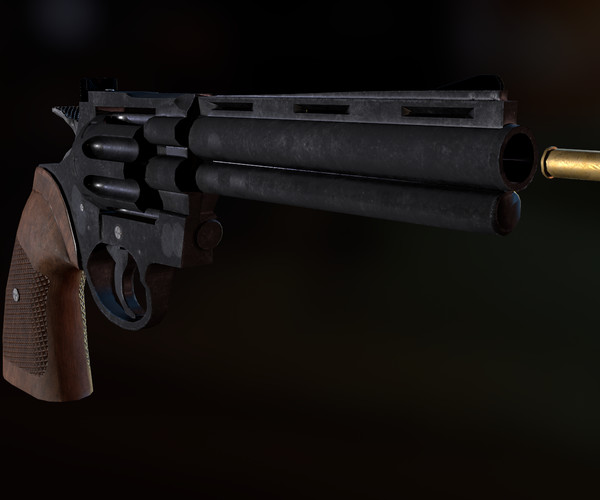 ArtStation - Magnum Colt Python 357 | Game Assets