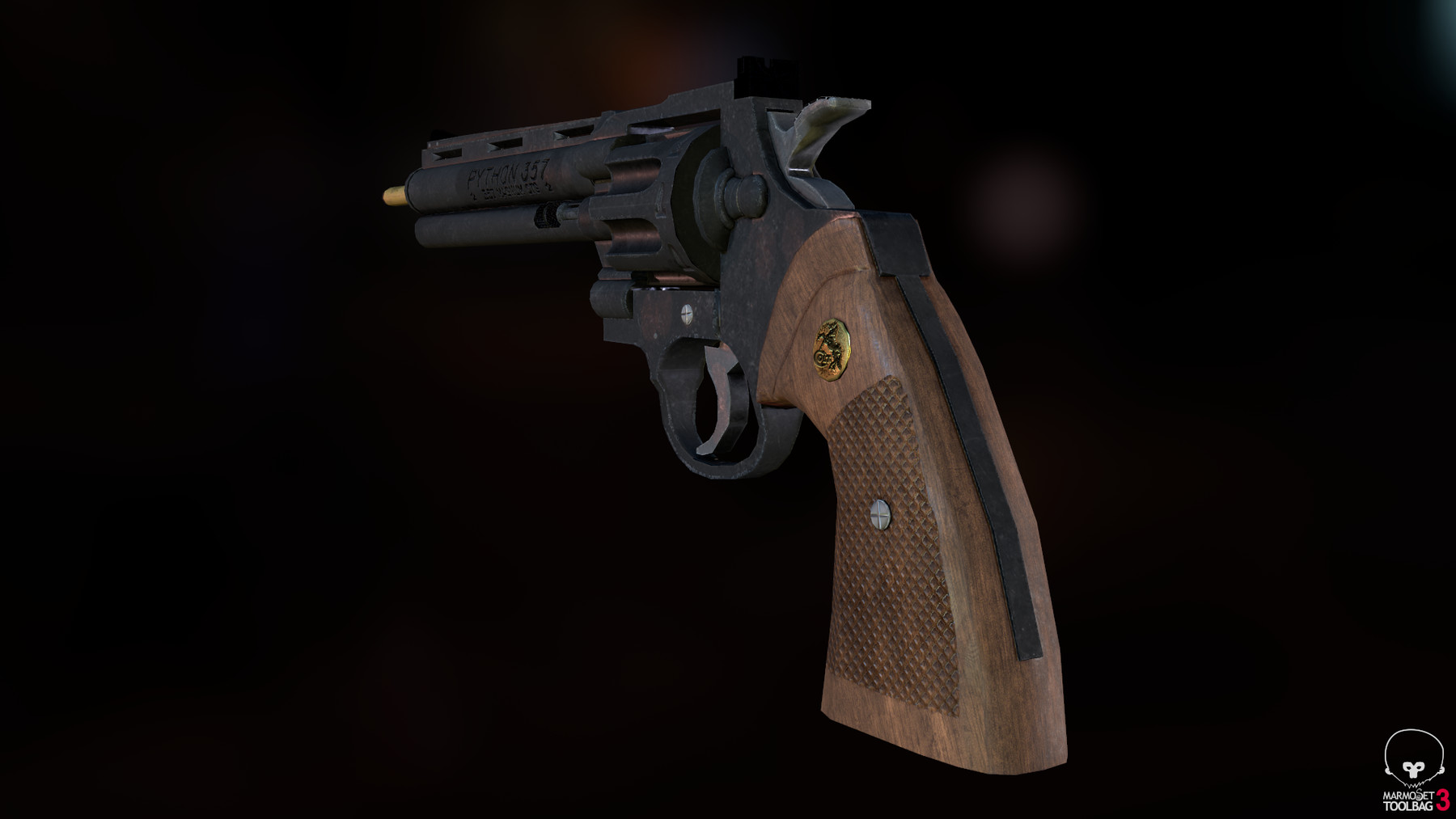 ArtStation - Magnum Colt Python 357 | Game Assets