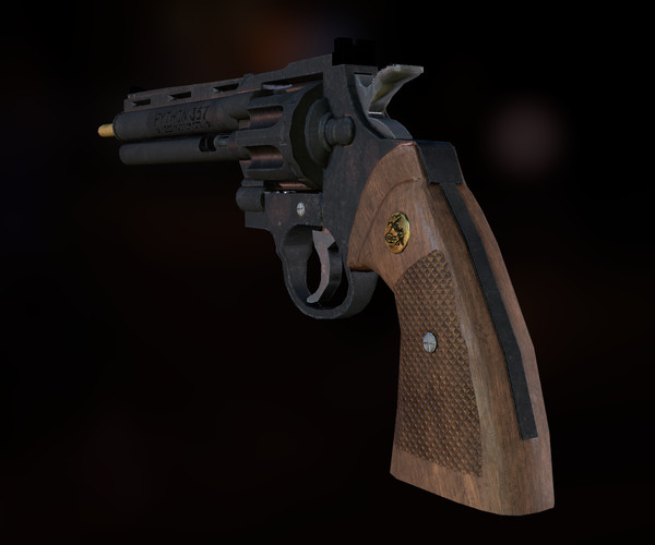 ArtStation - Magnum Colt Python 357 | Game Assets