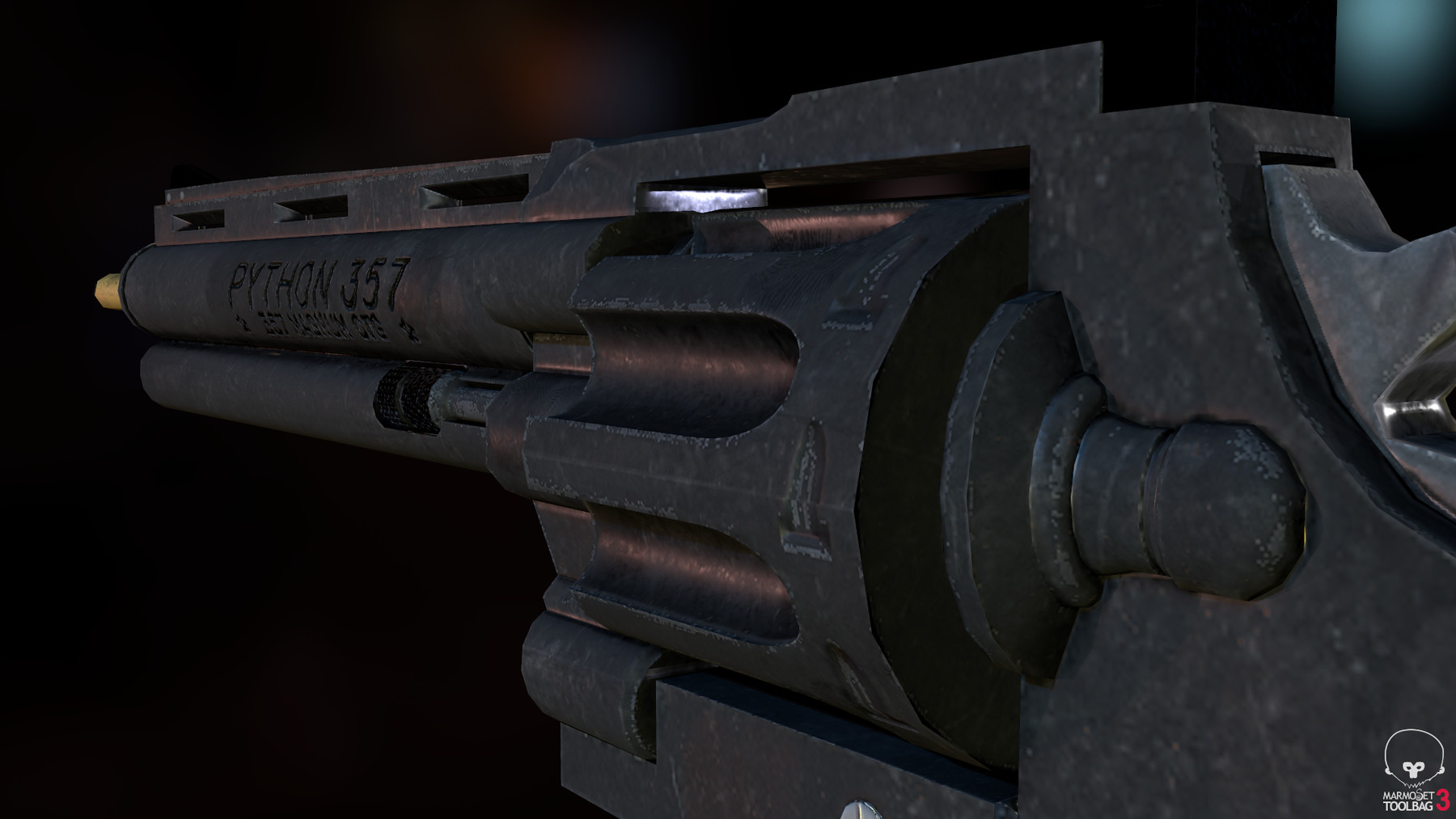 ArtStation - Magnum Colt Python 357 | Game Assets