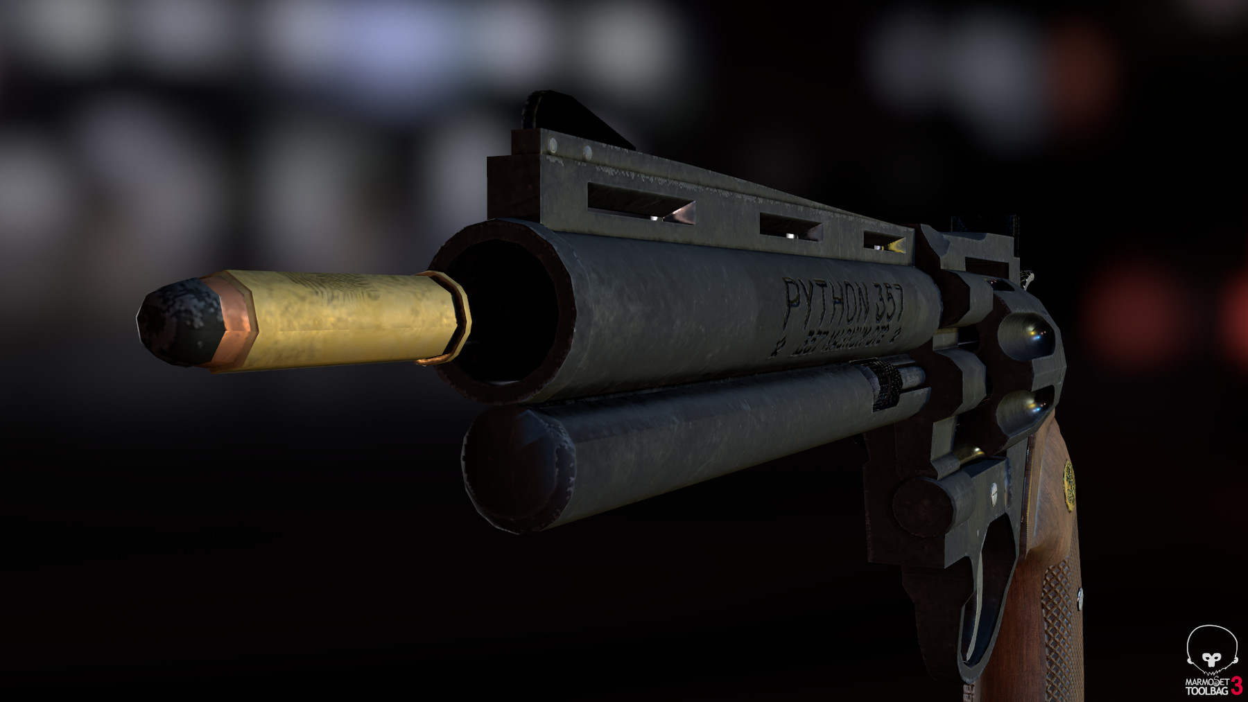 ArtStation - Magnum Colt Python 357 | Game Assets