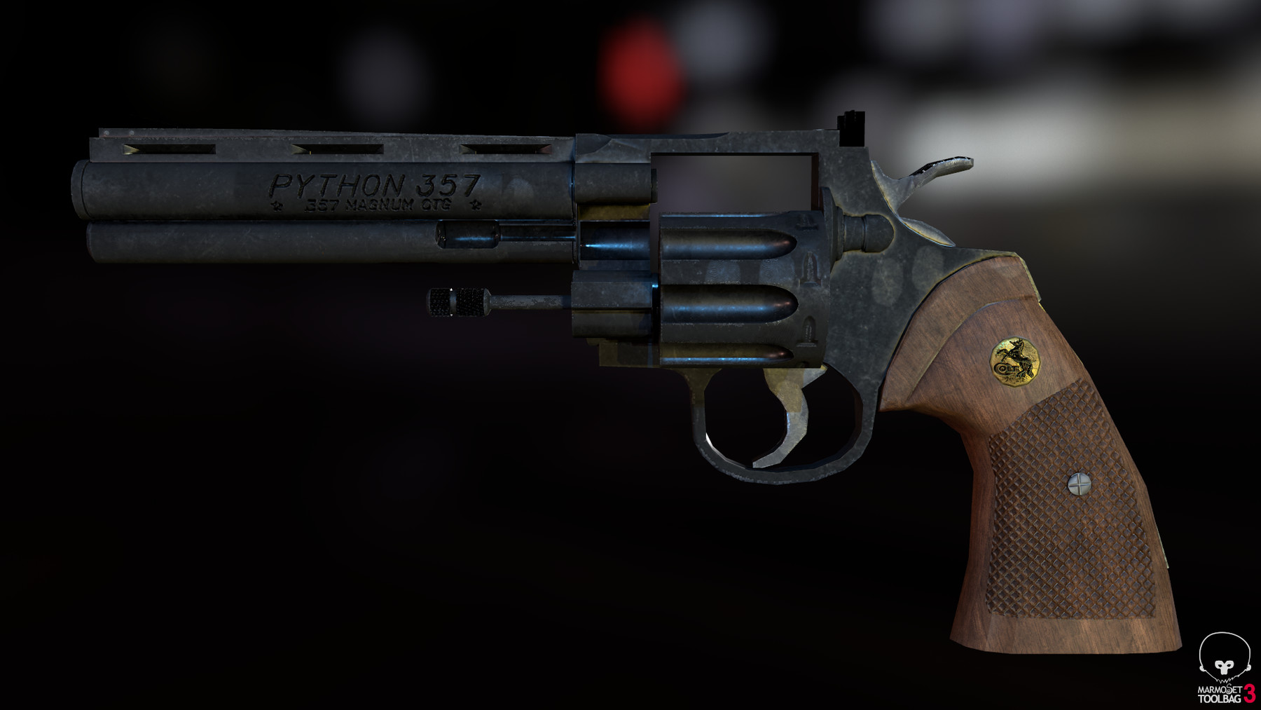 ArtStation - Magnum Colt Python 357 | Game Assets