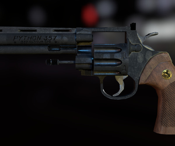 ArtStation - Magnum Colt Python 357 | Game Assets