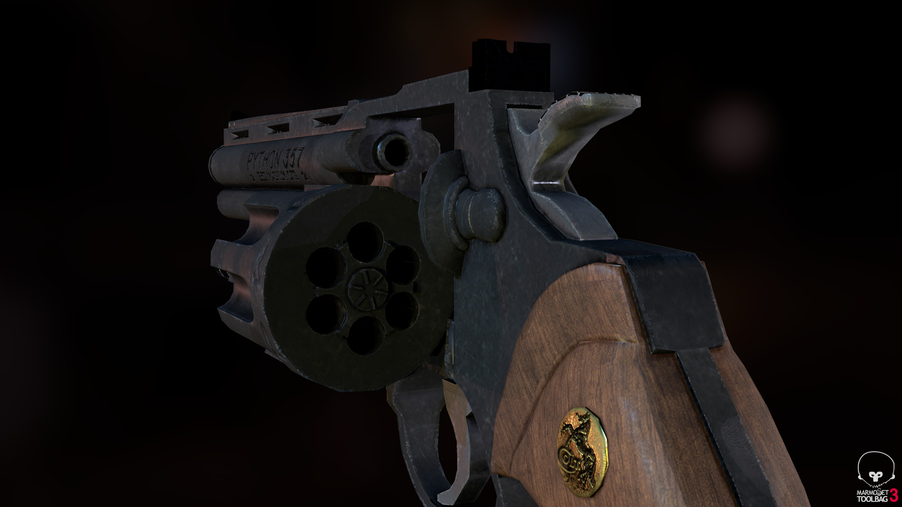 ArtStation - Magnum Colt Python 357 | Game Assets