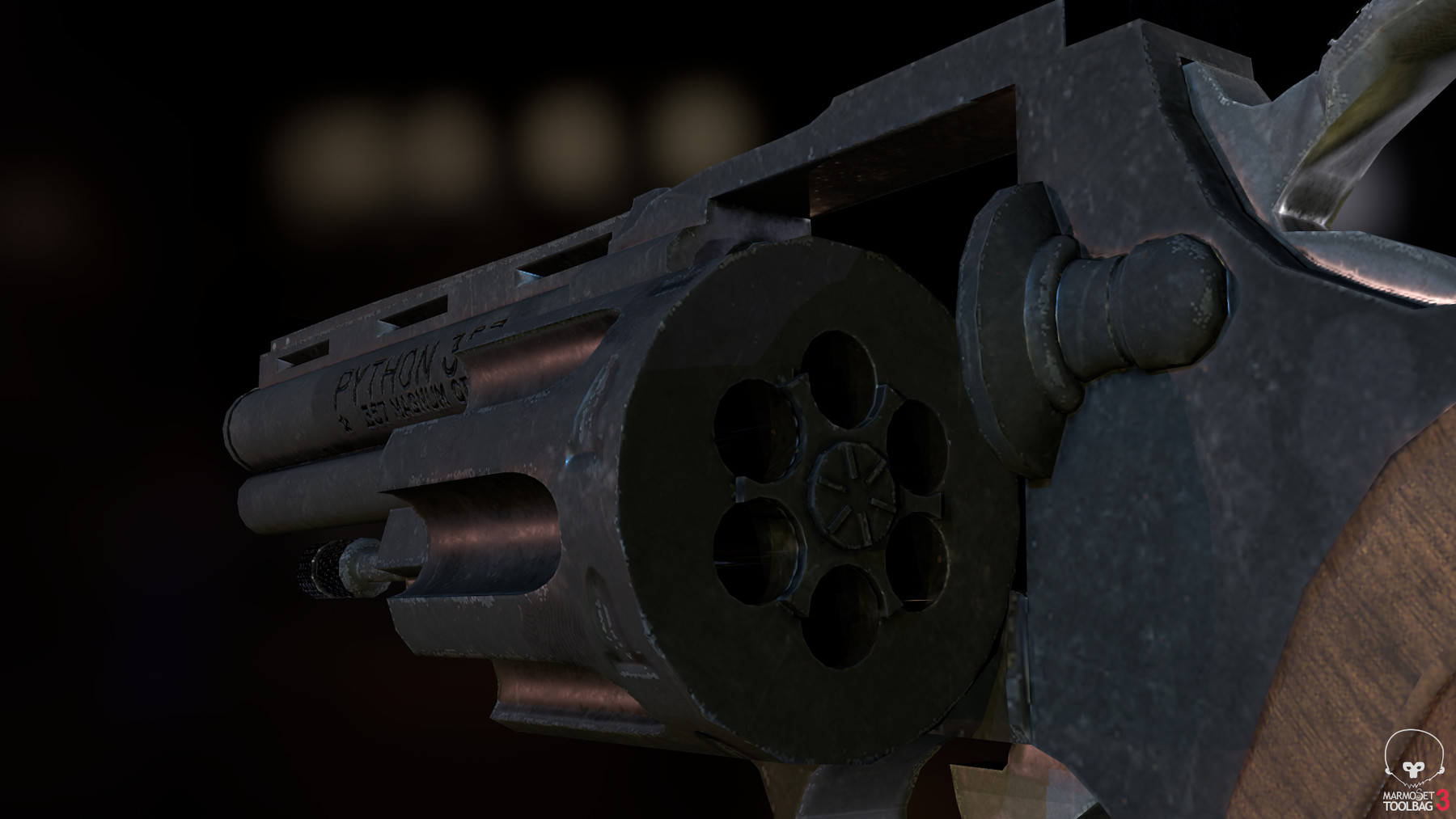 ArtStation - Magnum Colt Python 357 | Game Assets