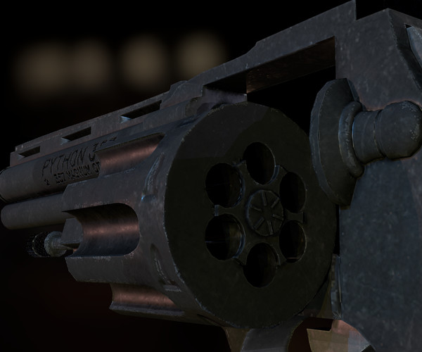 ArtStation - Magnum Colt Python 357 | Game Assets