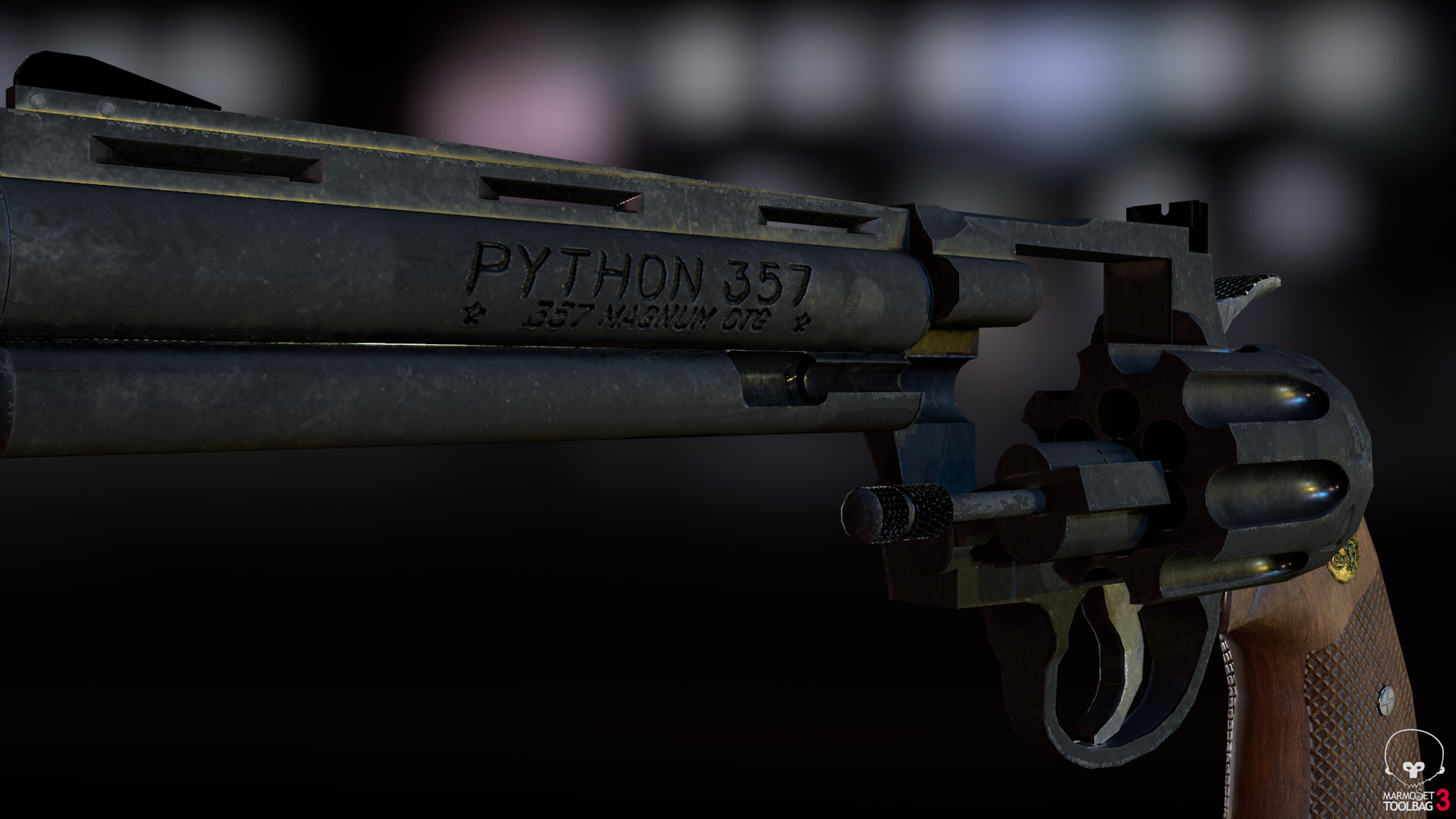 ArtStation - Magnum Colt Python 357 | Game Assets