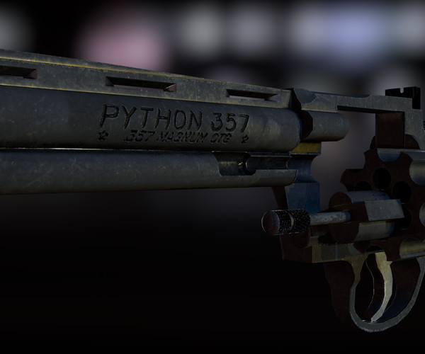 ArtStation - Magnum Colt Python 357 | Game Assets