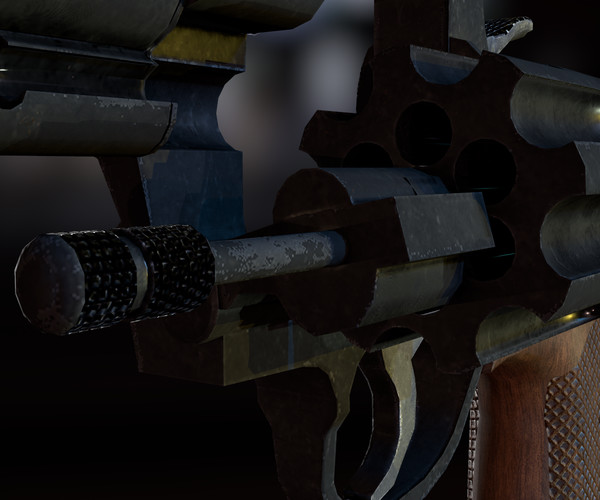 ArtStation - Magnum Colt Python 357 | Game Assets