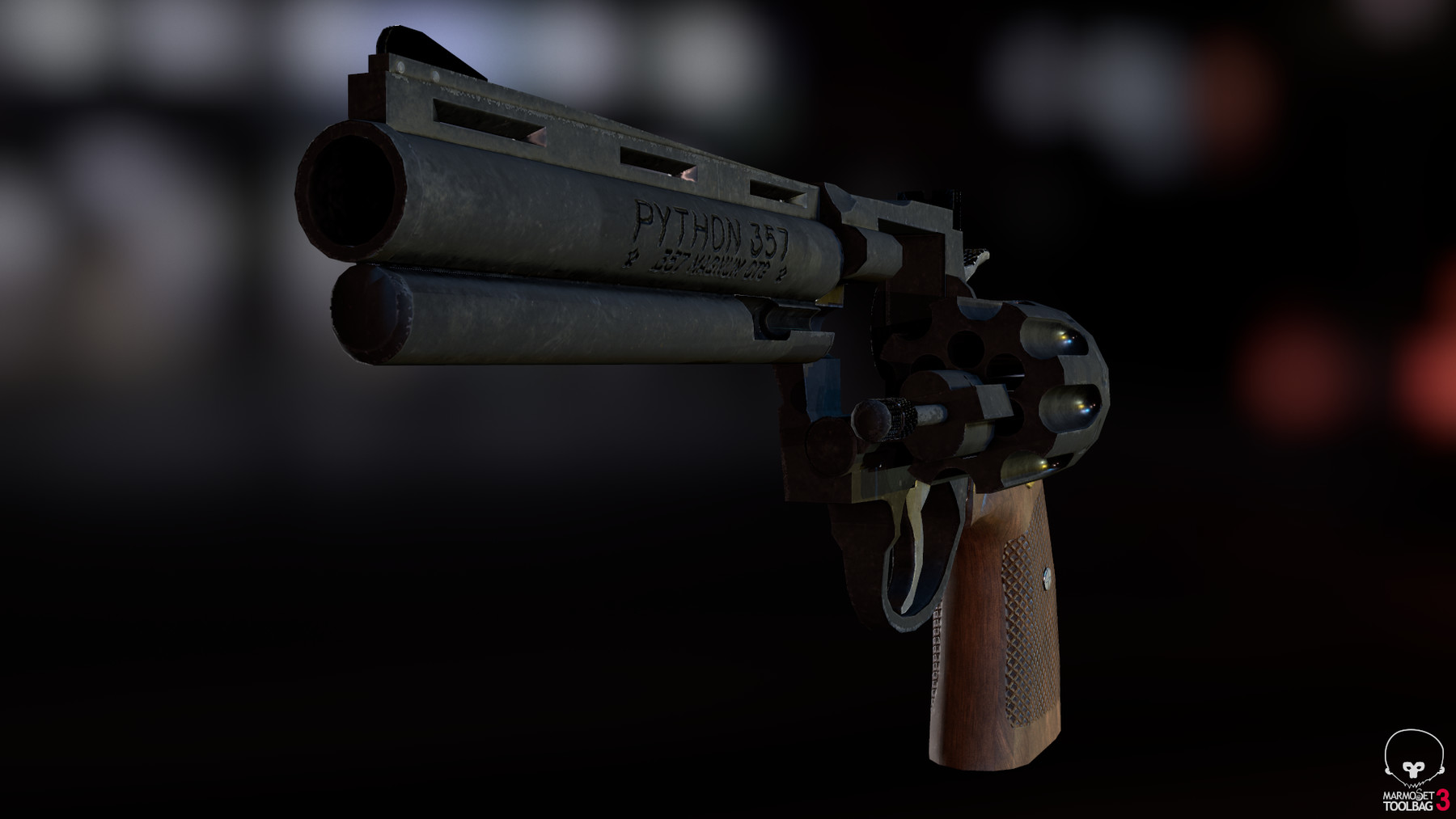 ArtStation - Magnum Colt Python 357 | Game Assets