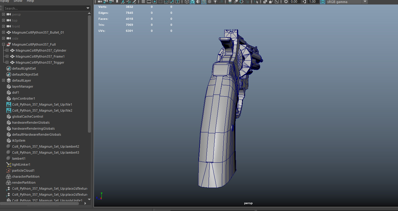 ArtStation - Magnum Colt Python 357 | Game Assets