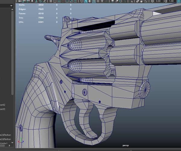 ArtStation - Magnum Colt Python 357 | Game Assets
