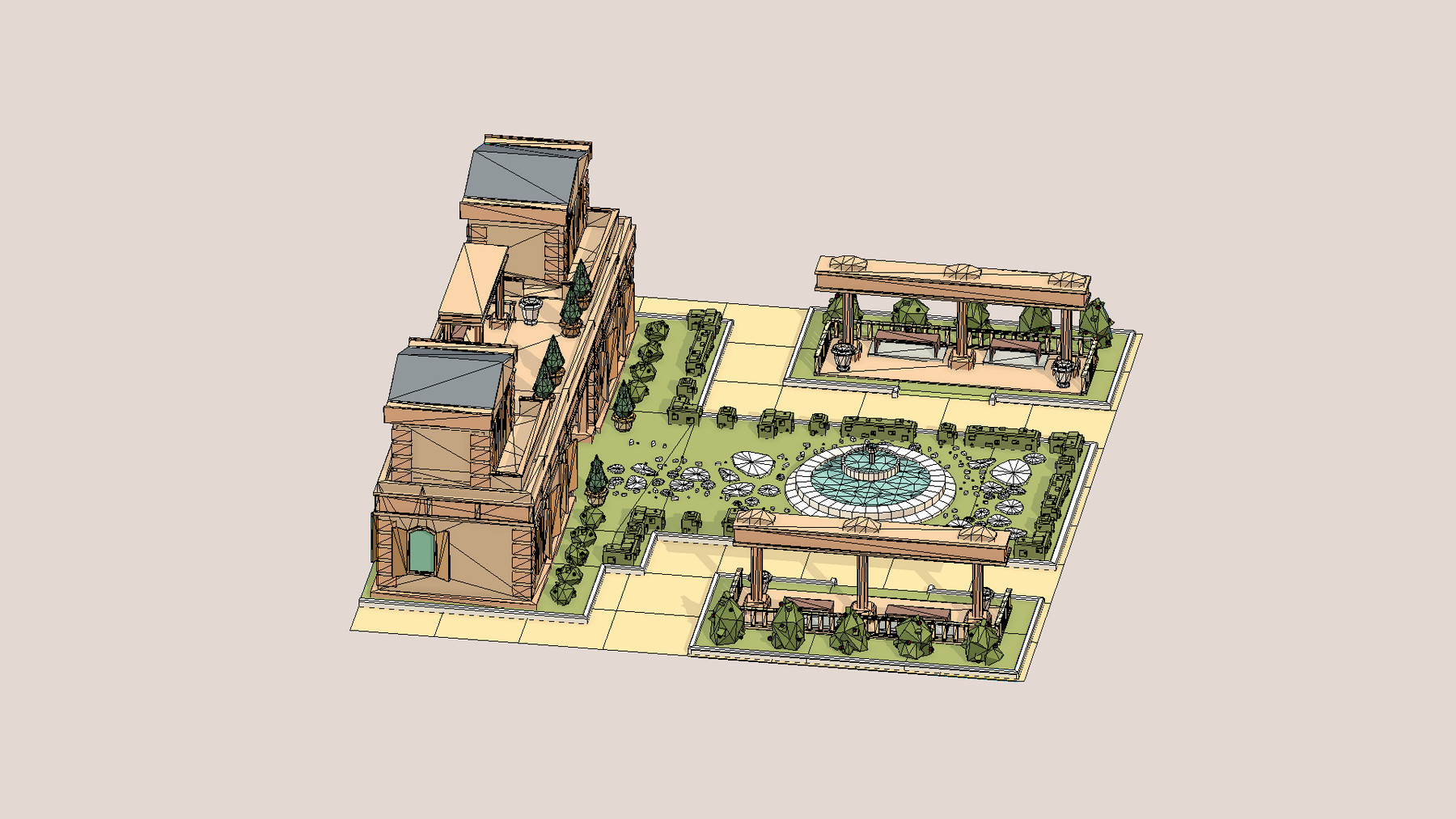 ArtStation - Ethnic Buildings 03 | Resources