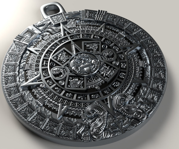 ArtStation - Aztec Sun Stone 3D print model | Resources