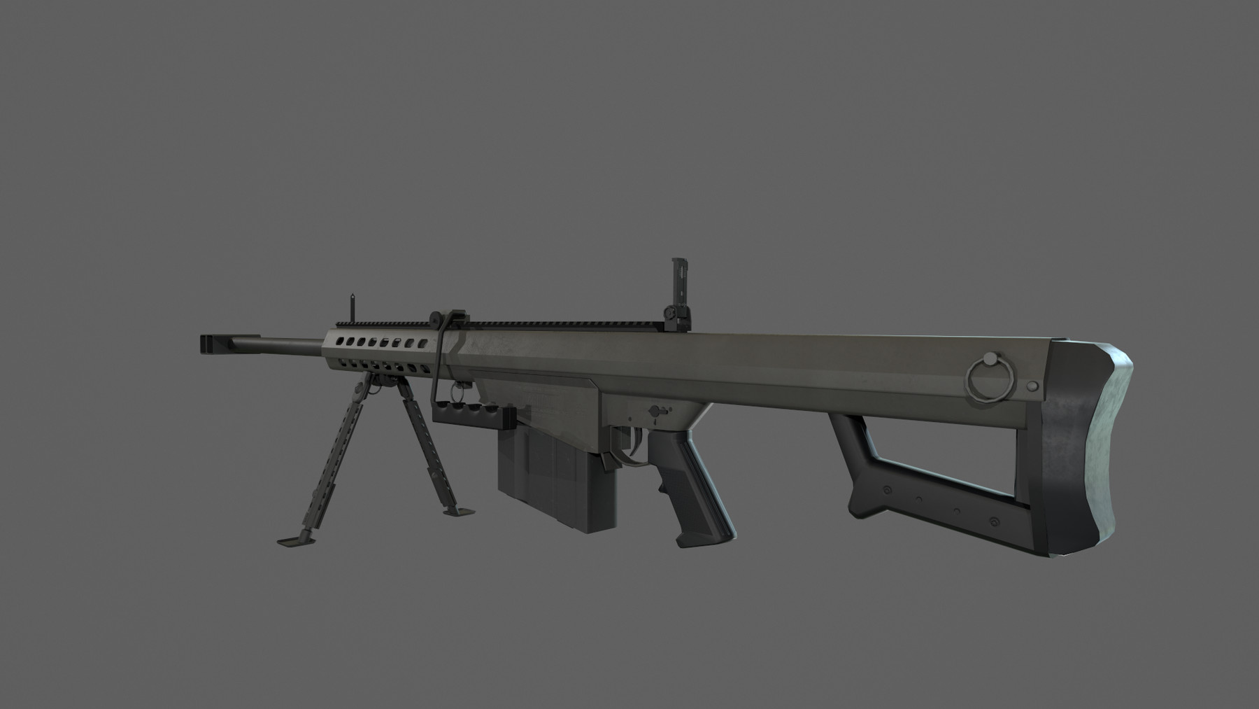 ArtStation - M82A1 Barrett | Resources