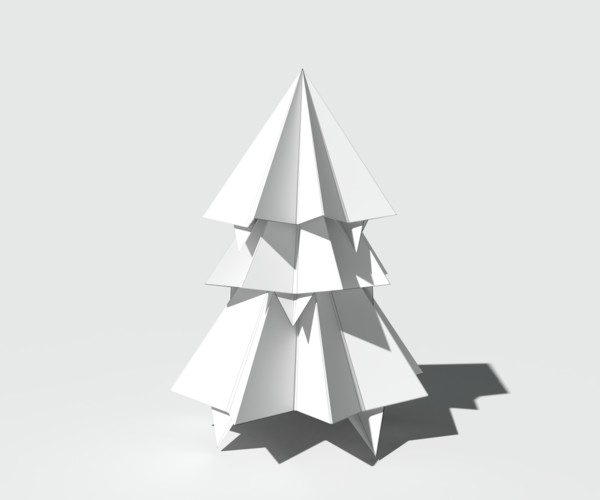 ArtStation - Origami Pine Short | Resources