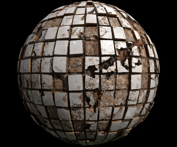 ArtStation - 33. Broken Tiles#03 | Game Assets