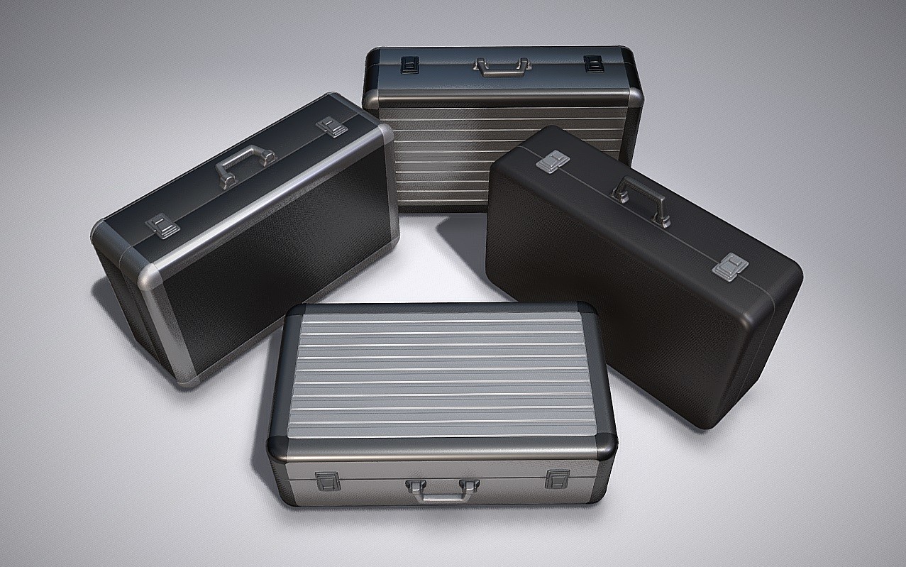 ArtStation - Metal Briefcase - Low & High Poly | Resources