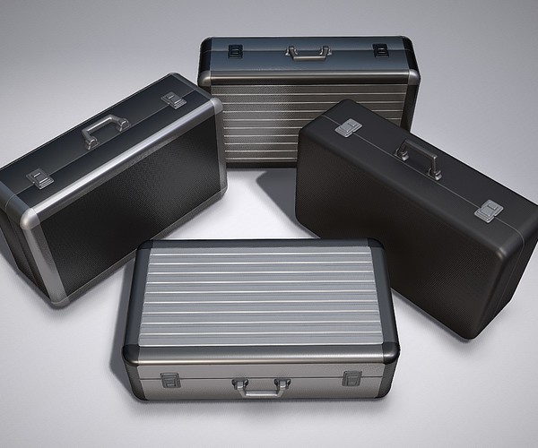 ArtStation - Metal Briefcase - Low & High Poly | Resources