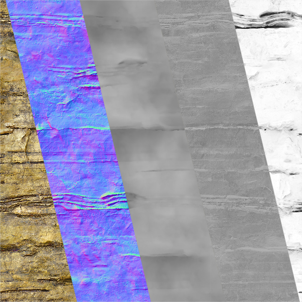 ArtStation - Rock (225a) - Photogrammetry based Environment Texture ...