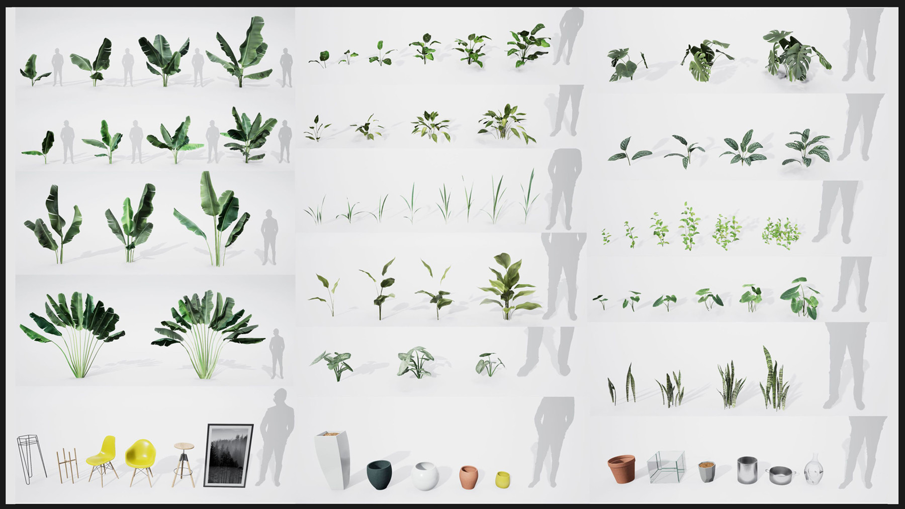 ArtStation - Realistic Plants Pack - Unreal Engine 4 | Game Assets