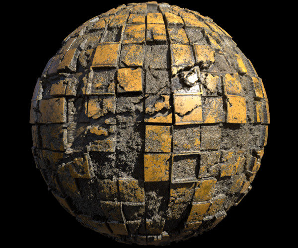ArtStation - 40. Broken Tiles#04 | Game Assets