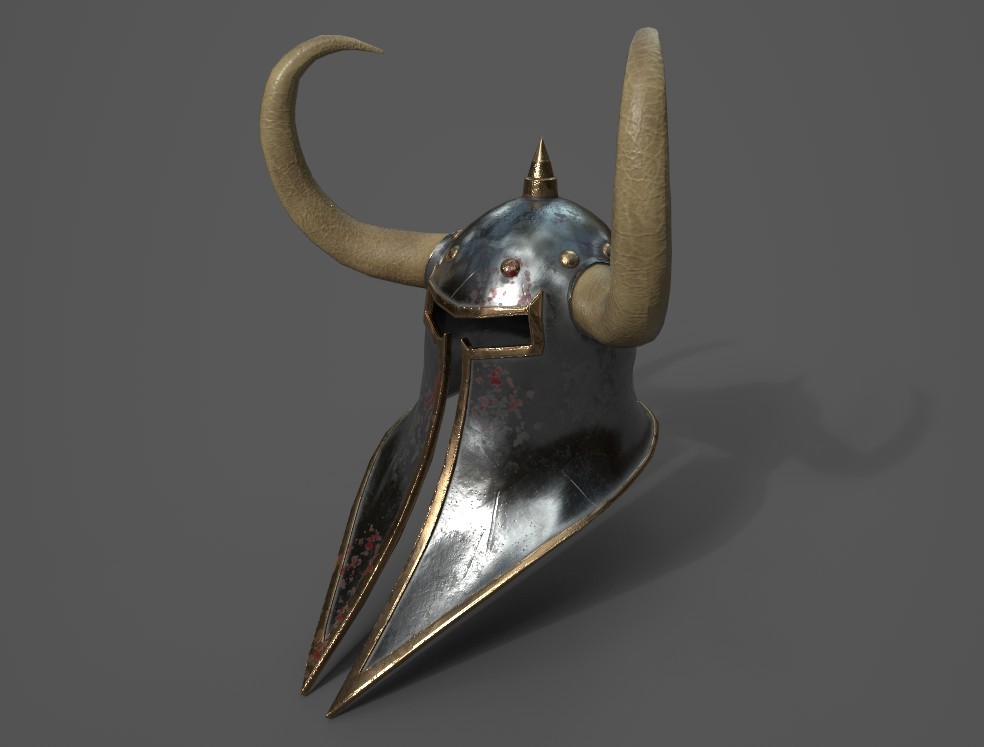 ArtStation - Helmet with horns | Resources