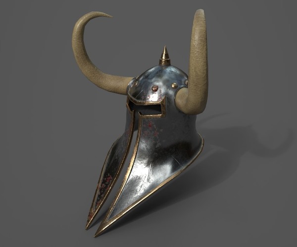 ArtStation - Helmet with horns | Resources