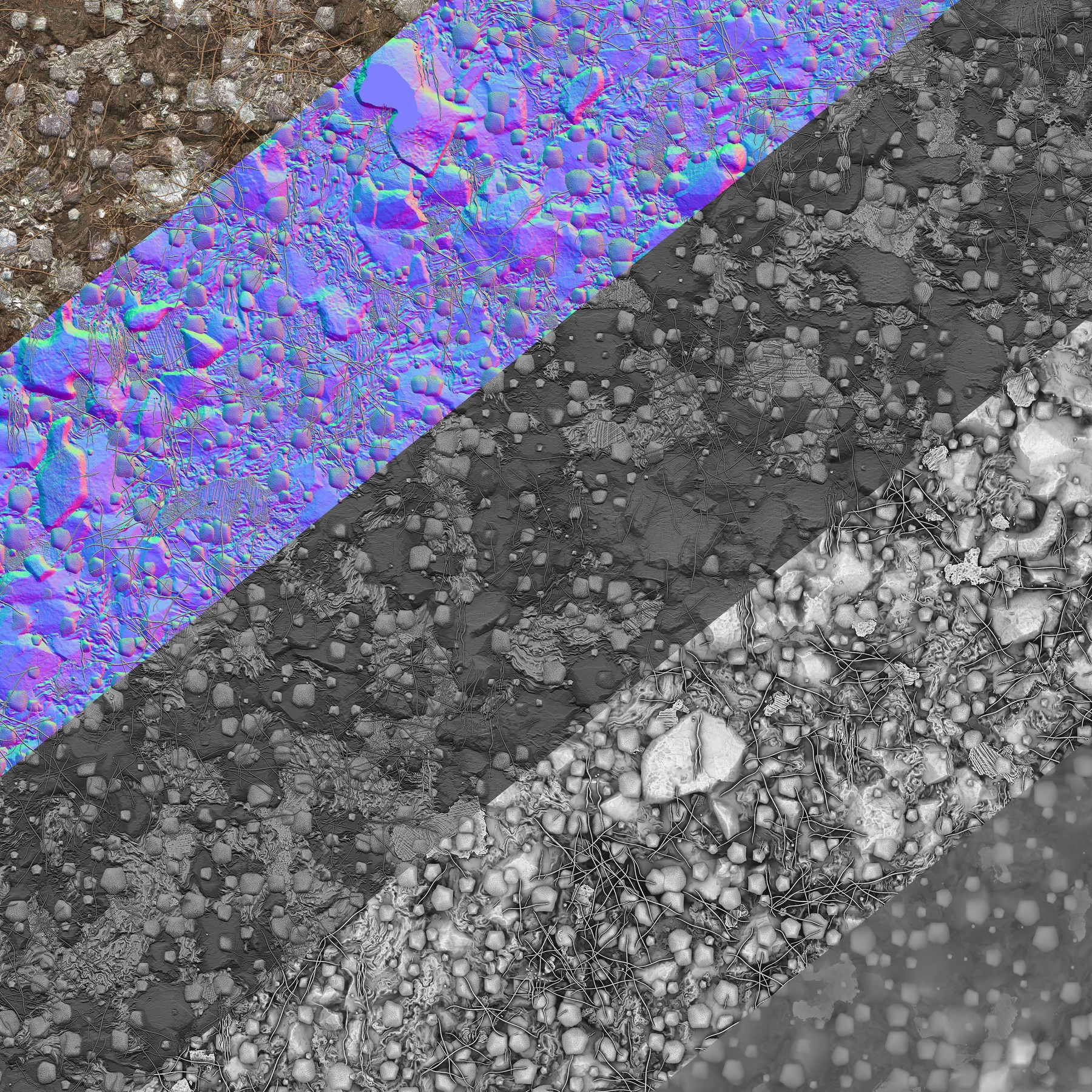 ArtStation - 42. Ground#02 | Game Assets