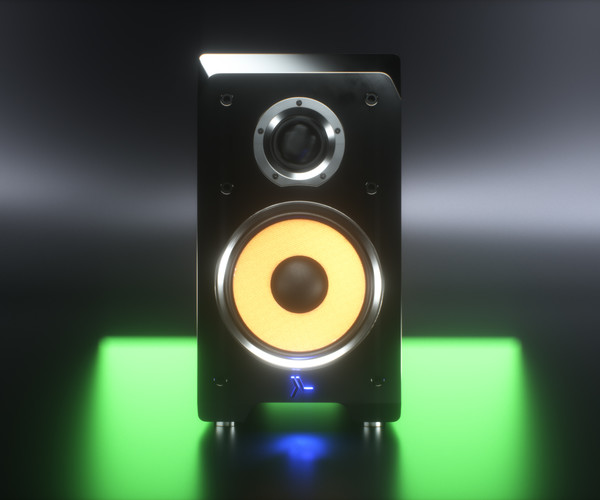 ArtStation - Studio Monitor Speakers 3D Model | Resources