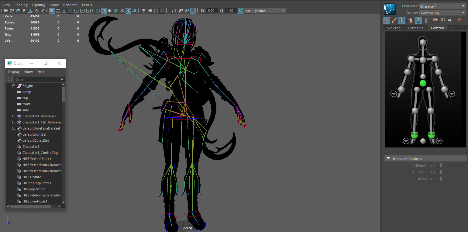 ArtStation - Elf girl | Resources