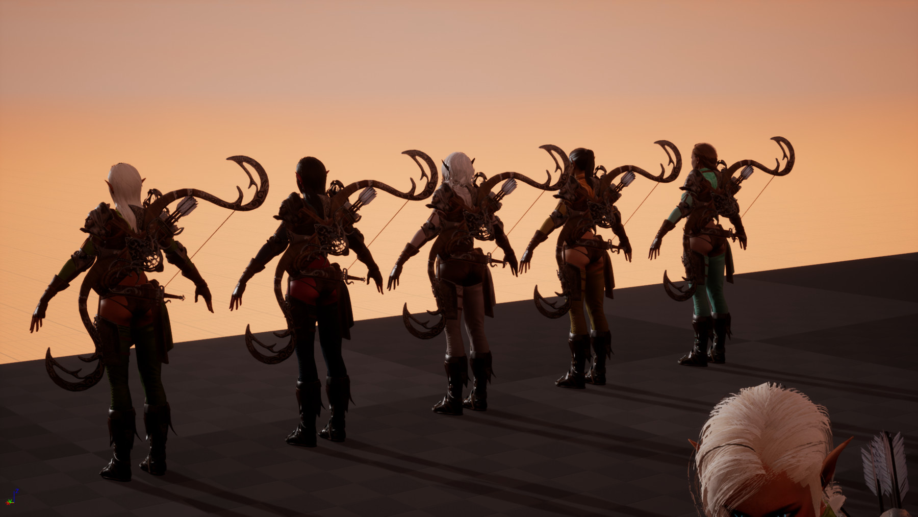 ArtStation - Elf girl | Game Assets