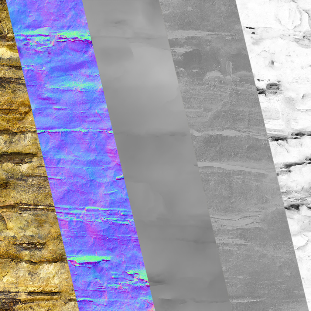 ArtStation - Rock (225b) - Photogrammetry based Environment Texture ...