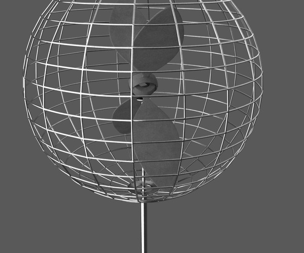 ArtStation - Sci-Fi Spherical Fan Rig | Resources