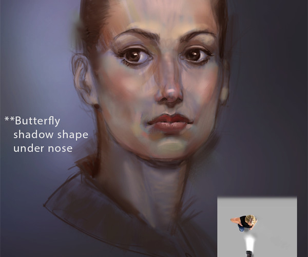 ArtStation - Paint Cinematic Lighting for Characters and Portraits ...
