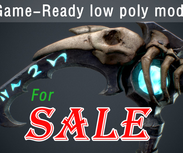 ArtStation - Death Sickle | Game Assets