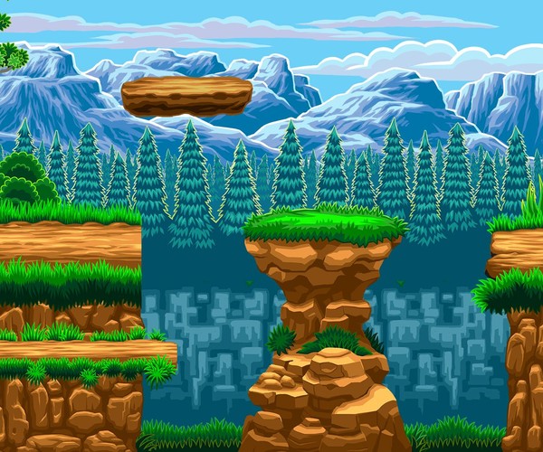 ArtStation - 2d Forest Pack | Game Assets