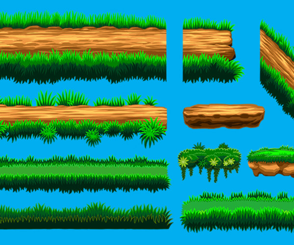 ArtStation - 2d Forest Pack | Game Assets