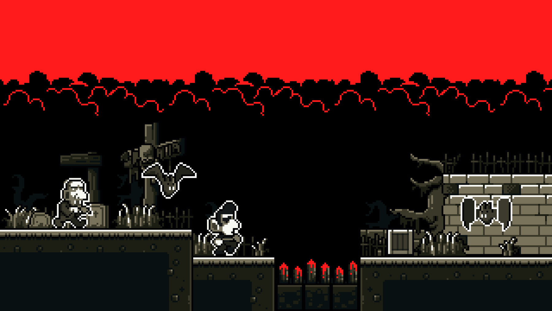 ArtStation - RETRO GOTHIC SPRITE PACK | Game Assets