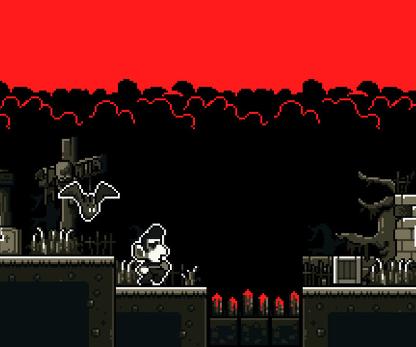 ArtStation - RETRO GOTHIC SPRITE PACK | Game Assets