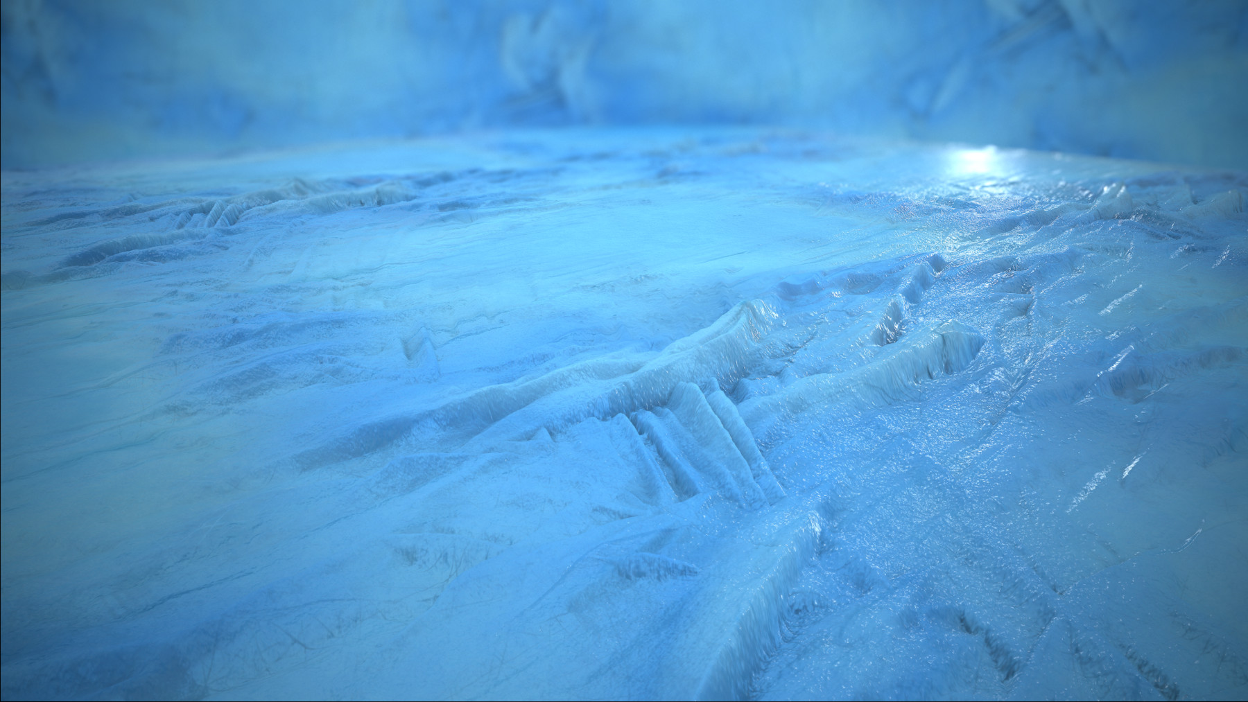 ArtStation - Procedural Glacier material | Resources